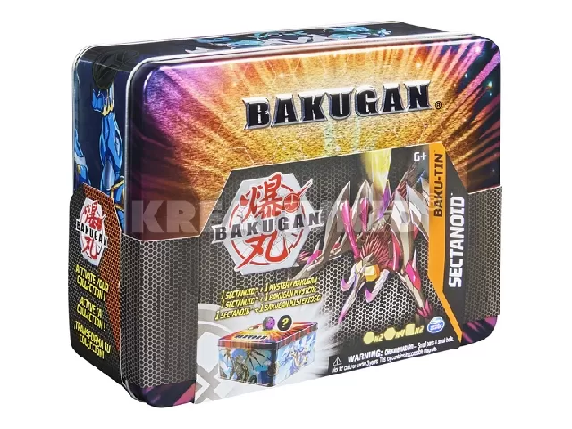 Bakugan - Baku fém dobozban