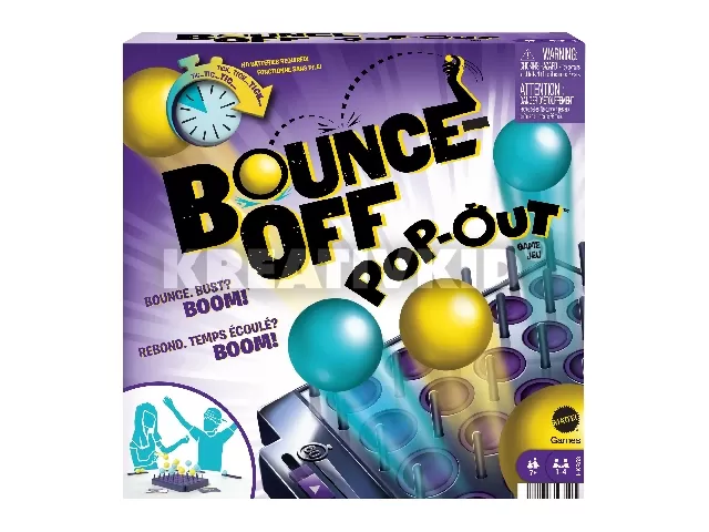 Asztali játékok - Bounce off pop ou