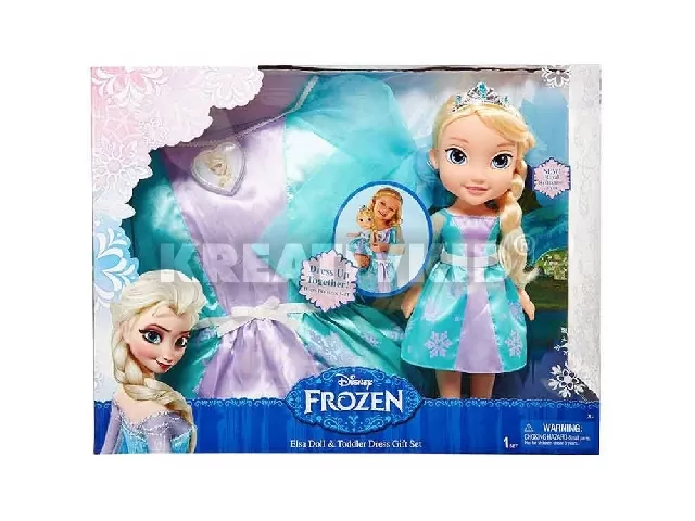 Disney hercegnők - Frozen Elsa baba+jelmez