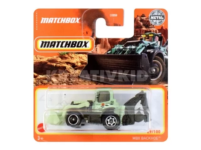 Matchbox - Matchbox 1:64 MBX Backhoe