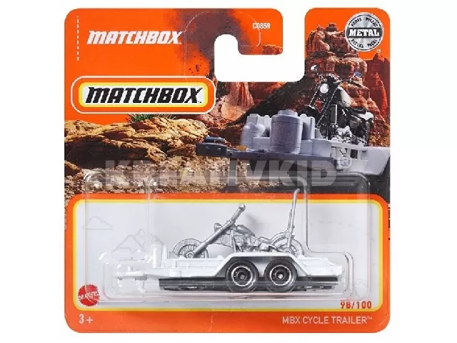 Matchbox - Matchbox 1:64 MBX Cycle trailer chopper