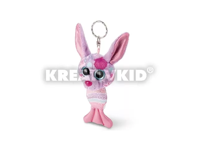 nici - NICI Glubschis Shellina nyuszi sellő plüss kulcstartó, 12 cm