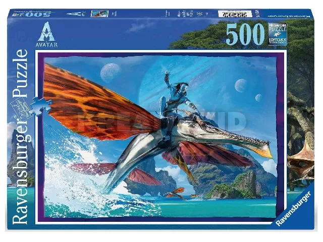 500-999 darab - Ravensburger Puzzle 500 db - Avatar a víz útja